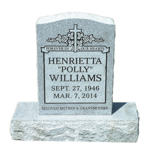 Cemetery headstone 100% granite free shipping